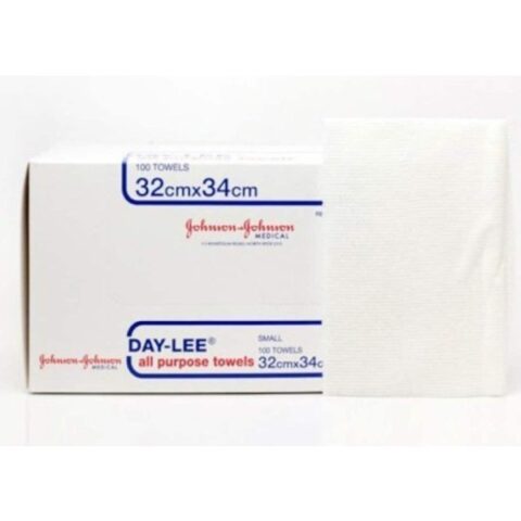 J And J Daylee Towel 32x34cm Pk100 - BrightSky Australia