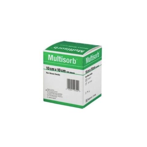 Multisorb Gauze Swab 10x10cm Pk100 - BrightSky Australia