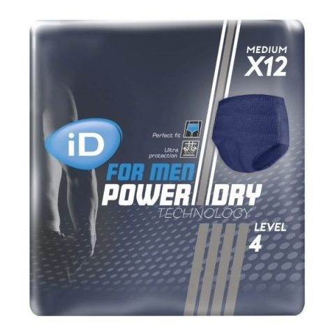 iD For Men Level 4 80-120cm 990ml Medium Pk12 - BrightSky Australia