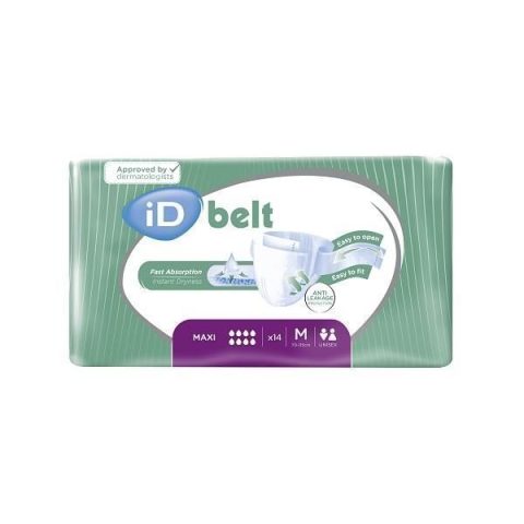 iD Belt Maxi Medium 70-115cm 2900ml Pk14 - BrightSky Australia