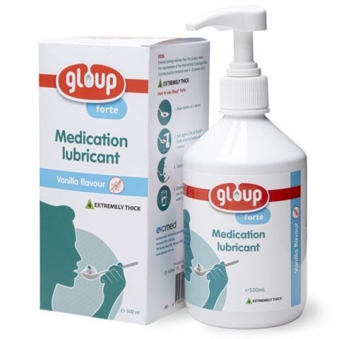 Gloup Medication Lubricant Vanilla Forte 500ml - BrightSky Australia